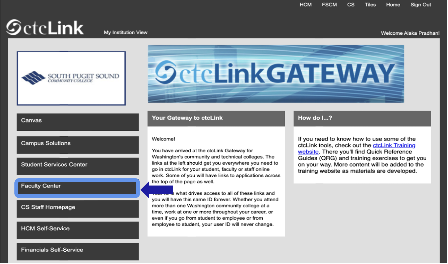 Search for Classes | SPSCC Support